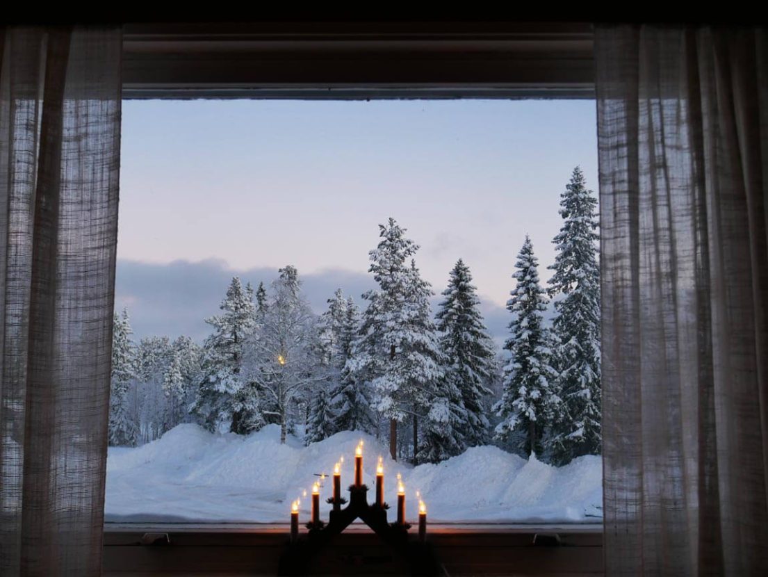 Winter Solstice - kitchen textiles for shortest day of the year - Chalk ...