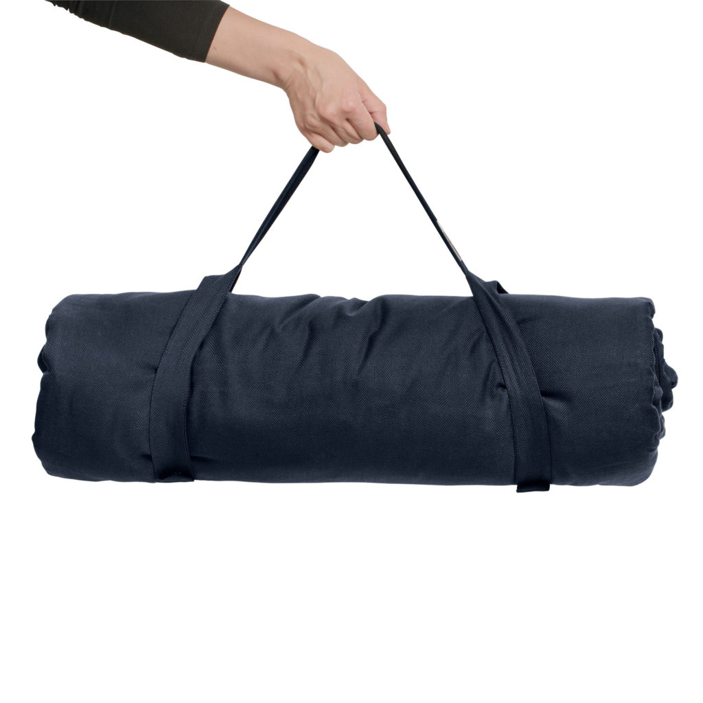 Meditation Mat / Padded Yoga Mat - Organic - Chalk & Moss