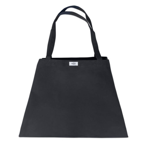 Overnight bag Big long bag III - organic cotton (black or clay)